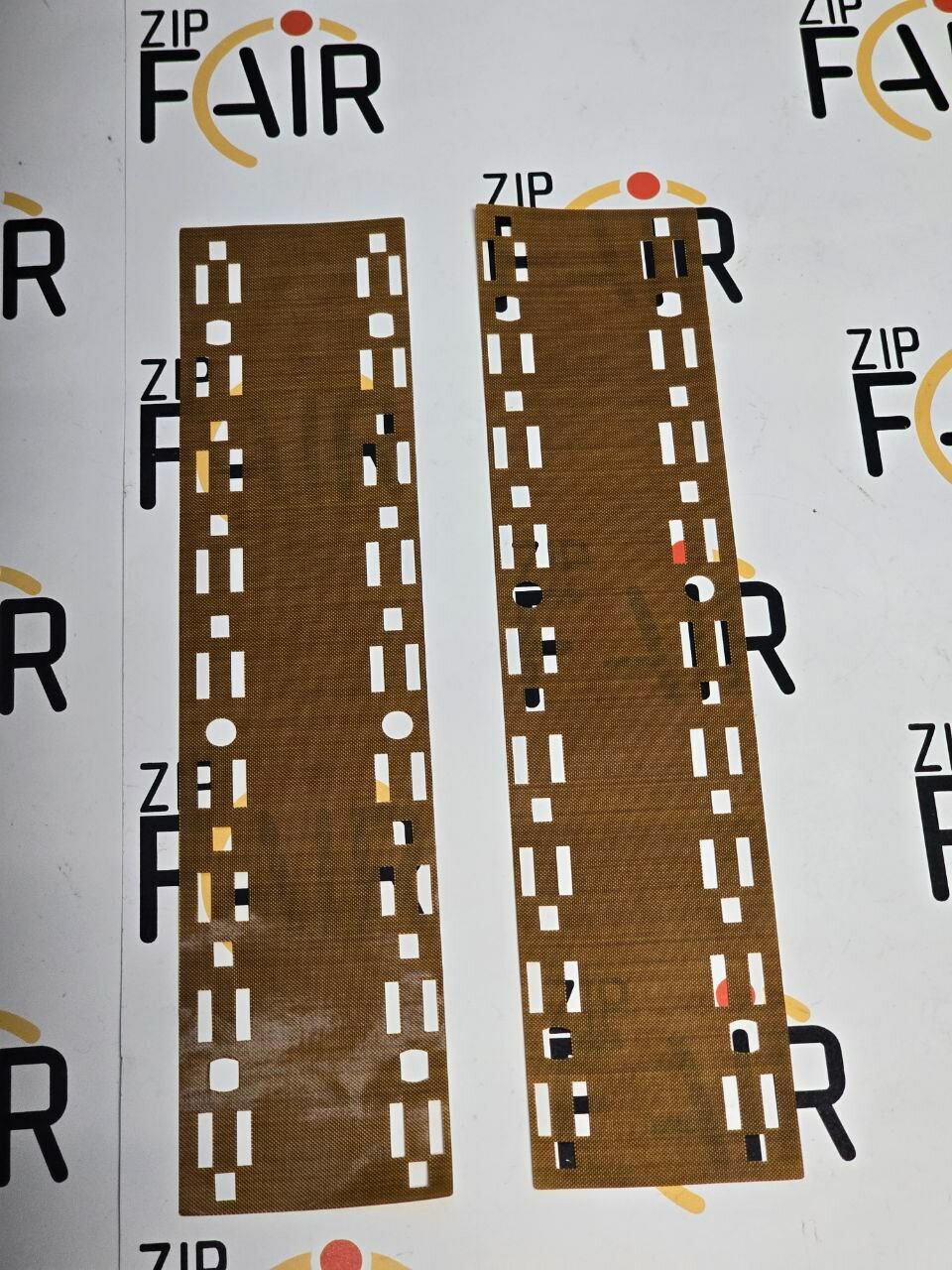 Х2шт. Термоткань тефлоновая FK-1150 для Kyocera P2040 P2235 P2335 M2040 M2135 M2235 M2540 M2635 M2640