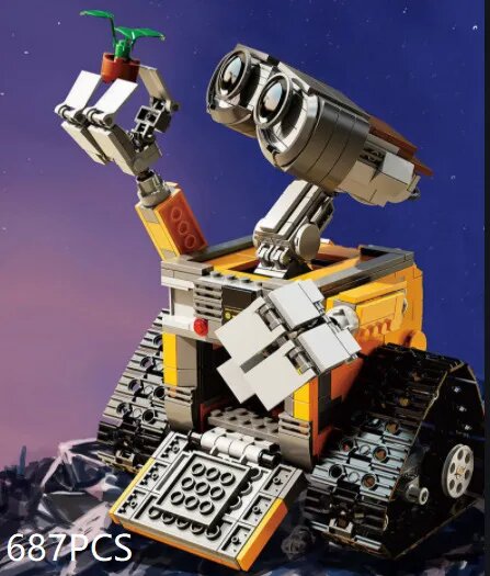 Конструктор Валли WALL-E, 687 деталей — фото 1