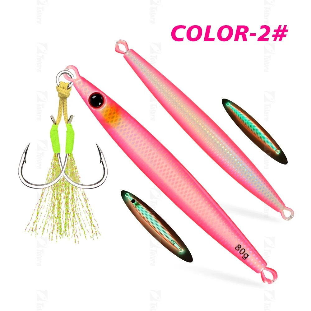 Приманка джиговая TOLU 80g COLOR B