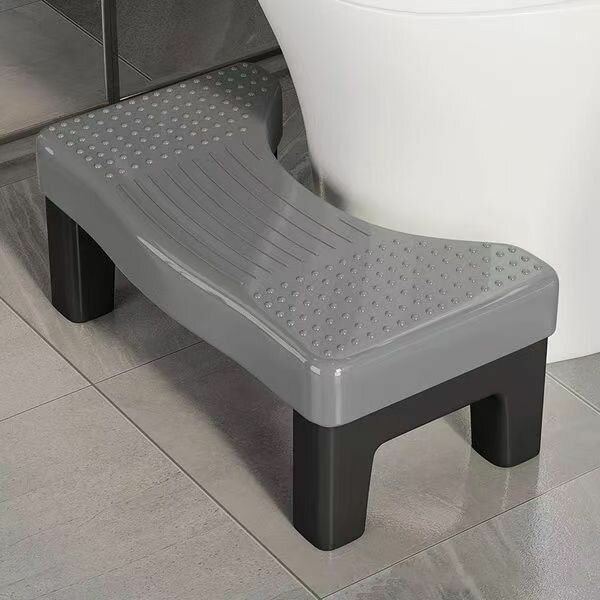 Пластиковая подставка под ноги в китайском стиле, удобная туалетная опора для дома и дачи, компактная ножная ступенька для ванной комнаты