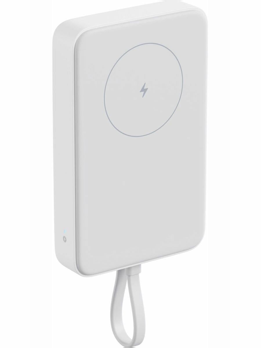 Аккумулятор внешний Xiaomi 33W Magnetic Power Bank 10000mAh, белый (с встроенным кабелем)
