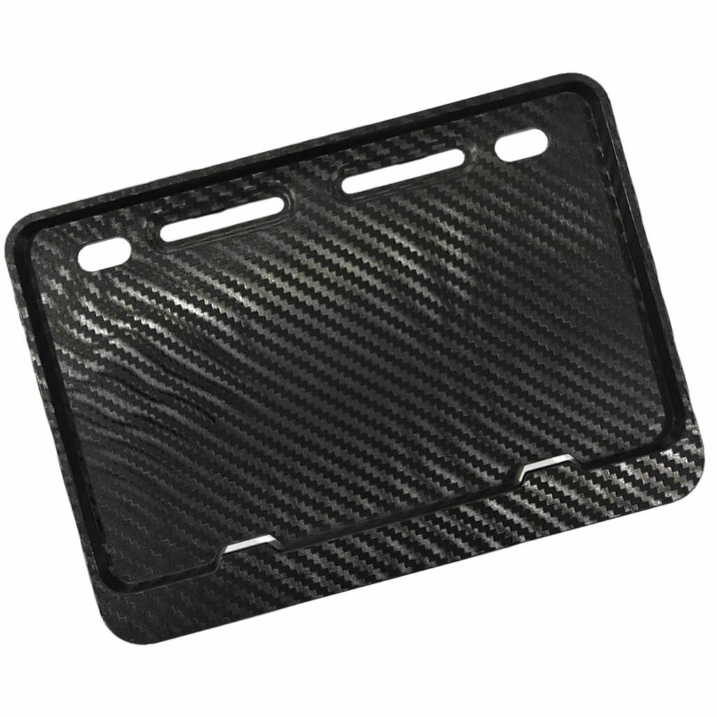 Крепление номерного знака для мотоцикла, Цвет углеродного припоя