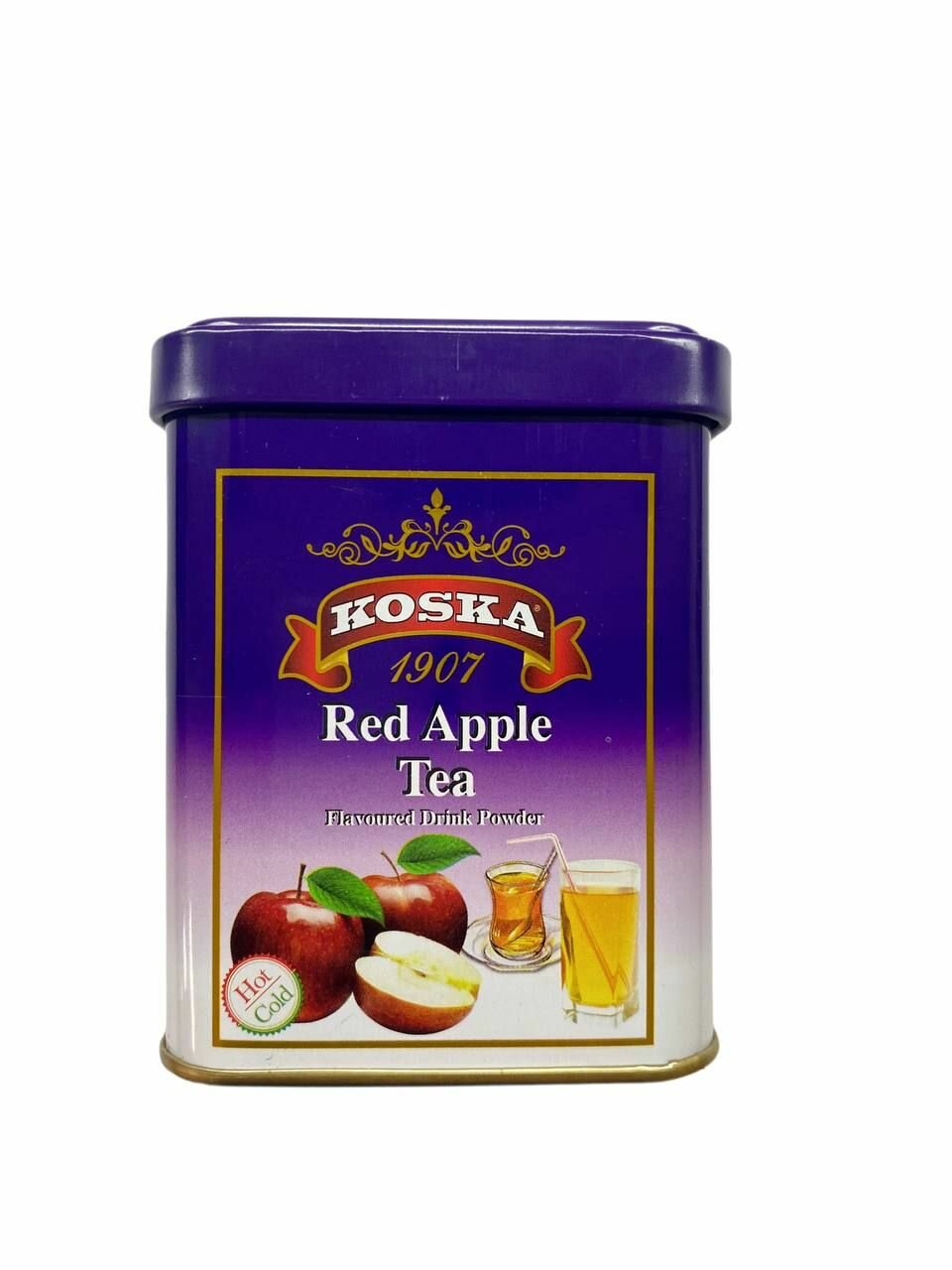 Турецкий напиток "Чай растворимый с ароматом красного яблока" 200 г.