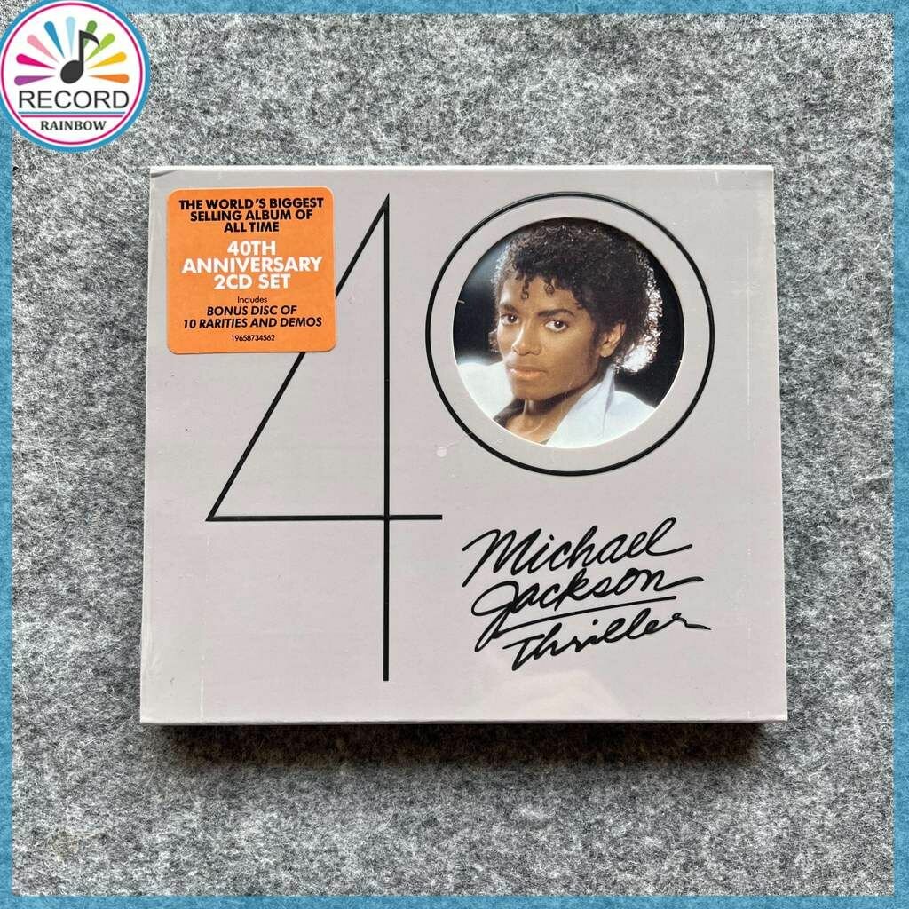 CD Michael Jackson Thriller 40th Anniversary 2CD OM03265 Альбом Совершенно новый юбилейное издание двойной CD