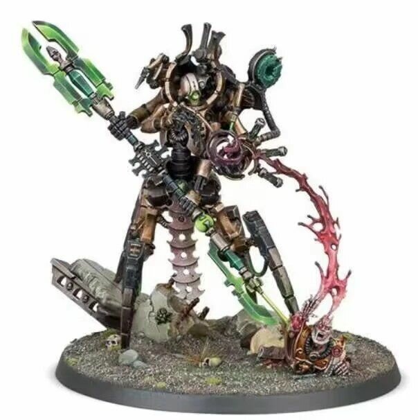 Смола вархаммер 40000 миниатюра Warhammer 40000 Necrons Illuminor Szeras миниатюры днд Фигурка для настольной игры