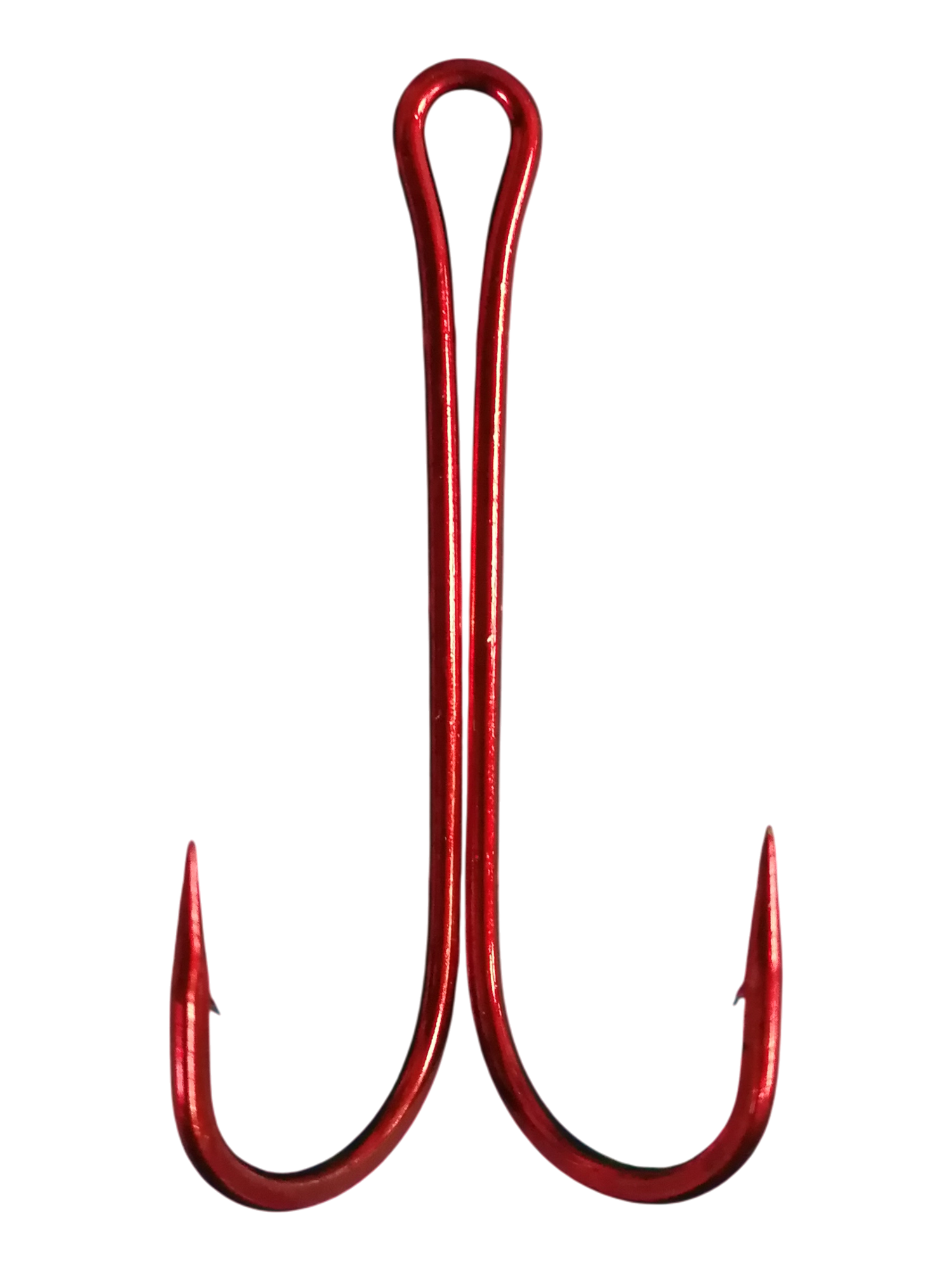 FLAGMAN Крючок двойной Double Hook Long SS Red №1/0 1шт. BP