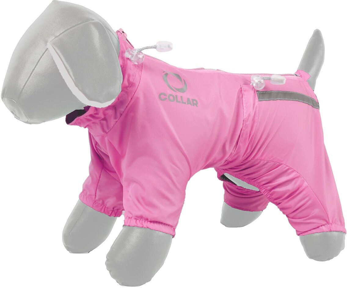 COLLAR комбинезон для собак демисезонный розовый (S42)