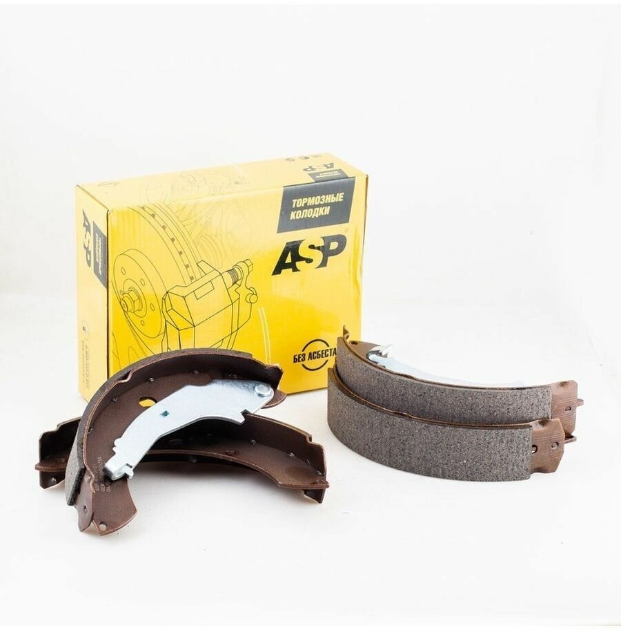 Колодки тормозные барабанные ASP арт. k410107