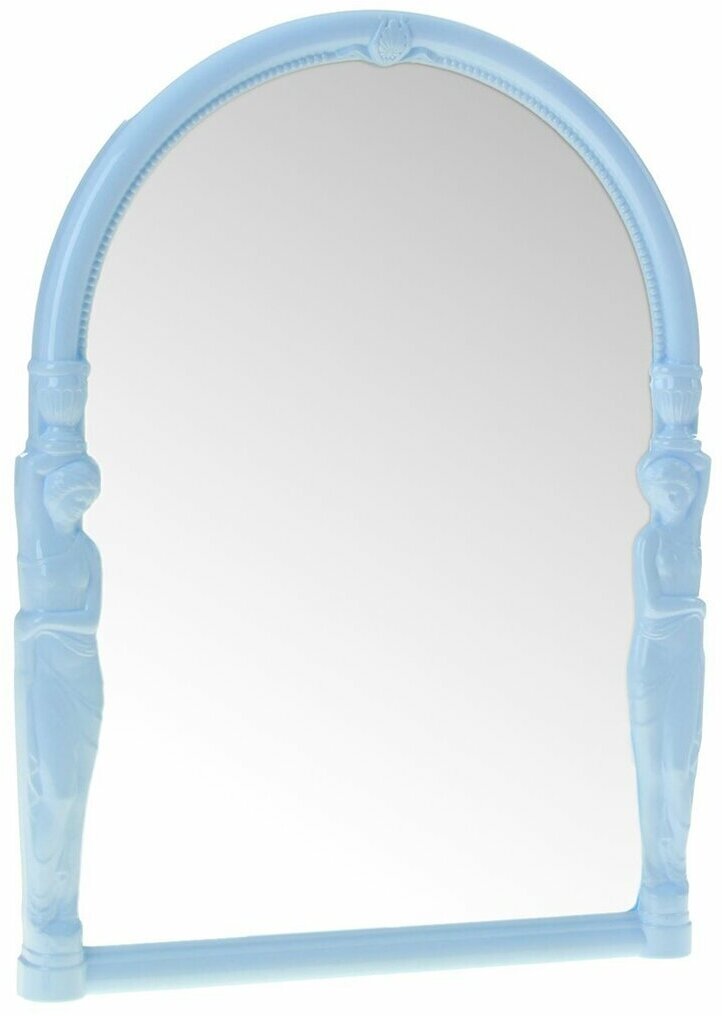 Зеркало 42.9х58 см, полукруглое, светло-голубое, Berossi, Viva Ellada, АС 16008000