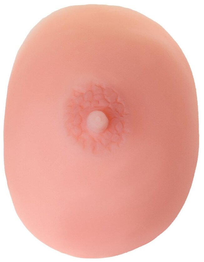 Протез молочной железы, телесного цвета, киберкожа, размер, A-B, 1 шт
