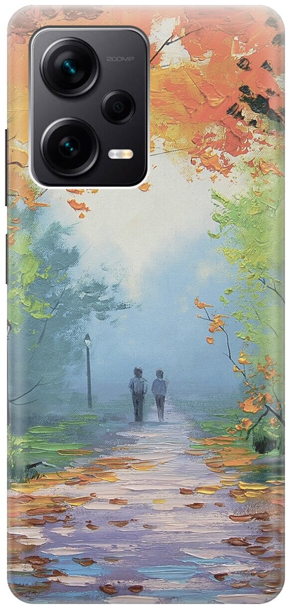 Силиконовый чехол Яркая осень на Xiaomi Redmi Note 12 Pro / Note 12 Pro+ / Note 12 Explorer Edition