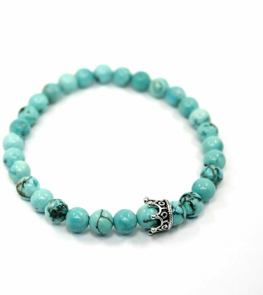 Браслет-нить, бирюза