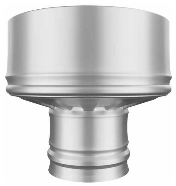 Адаптер котла стартовый d200х115 мм нержавеющая сталь 0,5 мм + 0,8 мм