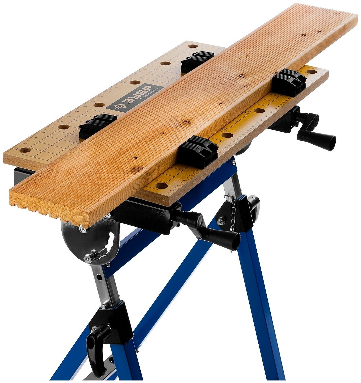 ЗУБР T7, 605х490х810 мм, Складной столярный верстак, Профессионал (38728)