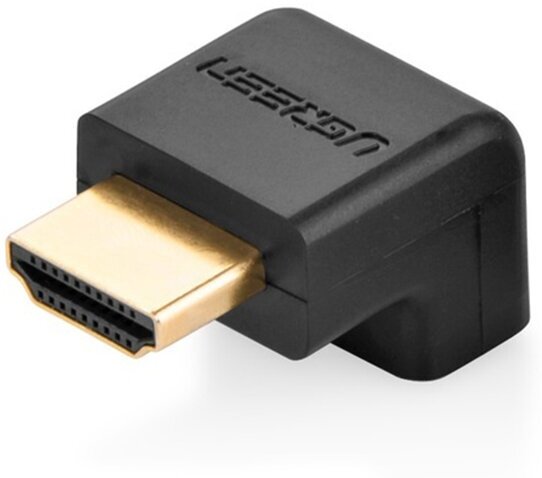 Адаптер Ugreen HD112 HDMI (male) to HDMI (female) чёрный (20109)