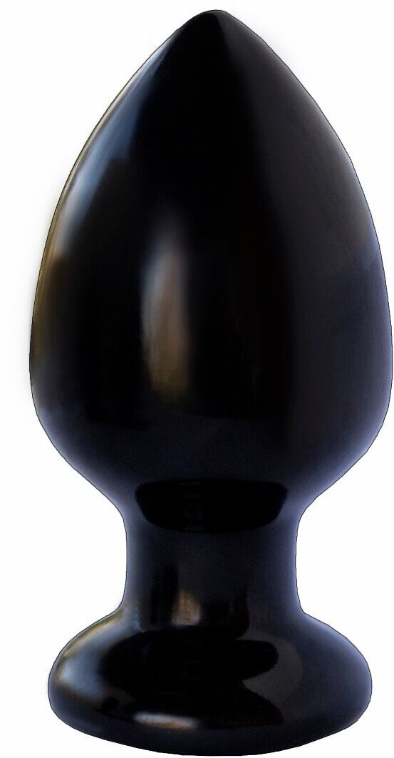 420900 Плаг-массажер для простаты BLACK MAGNUM 9 L=13 см, D=6,5 см, цвет чёрный