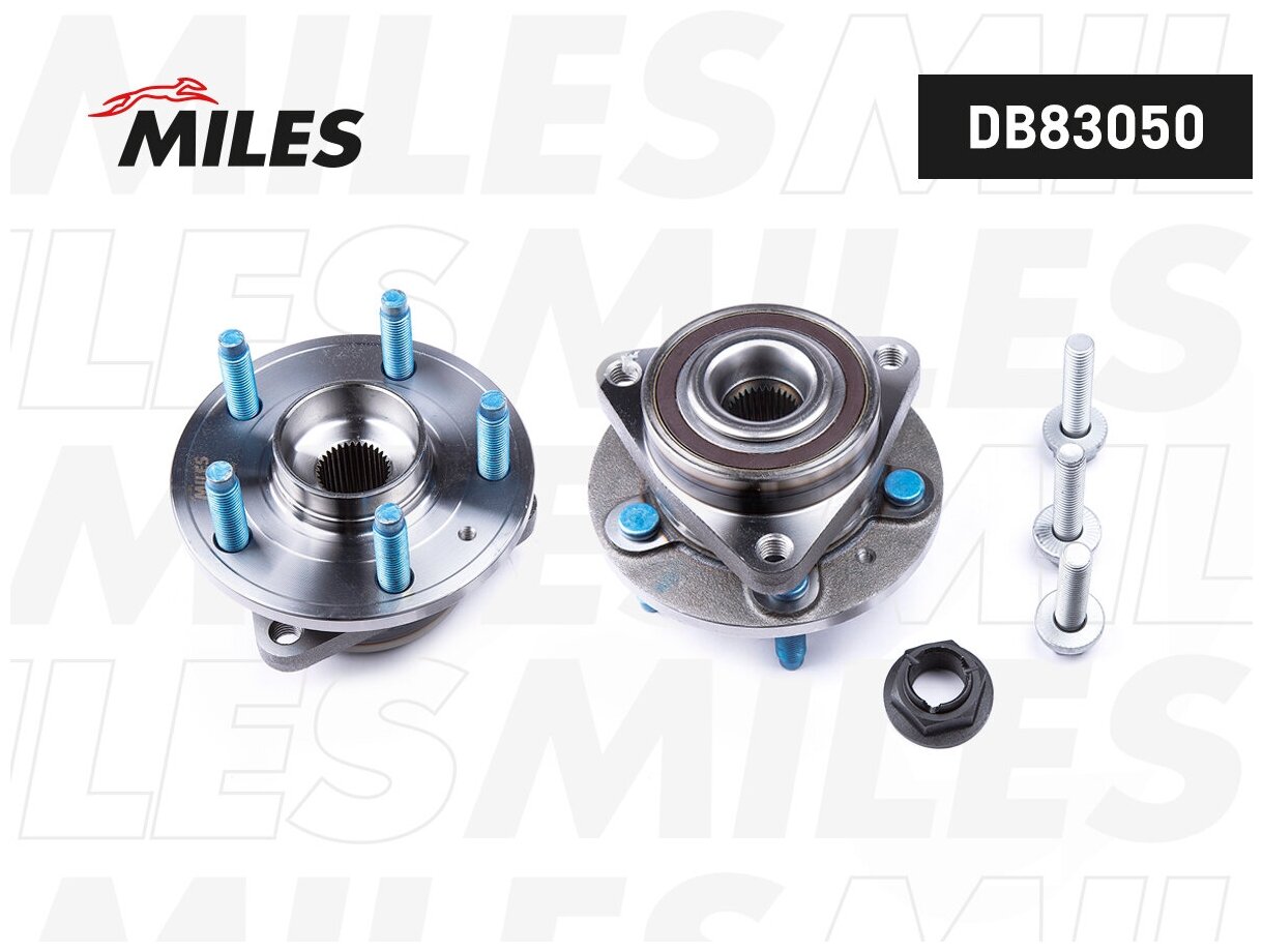 Ступица MILES DB83050 OPEL ASTRA J/CHEVROLET CRUZE 15 d=105x 09- пер.