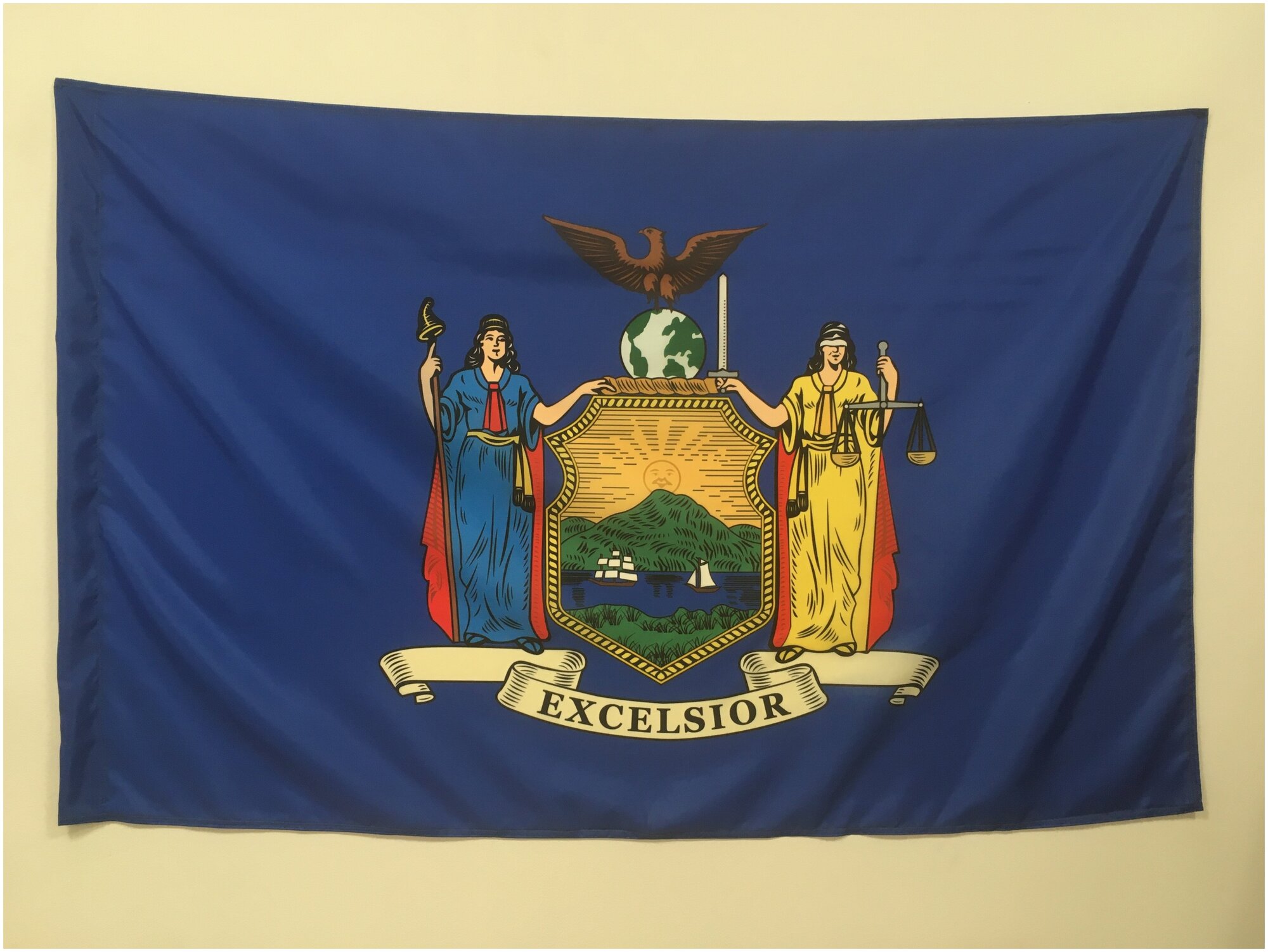 Флаг штата Нью-Йорк