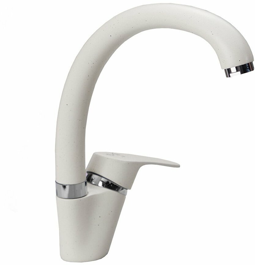 Смеситель LEX Isonzo, 23,5х21, цвет белый