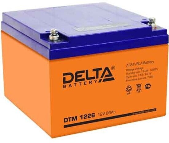 Аккумуляторная батарея для ИБП Delta Battery DTM 1226