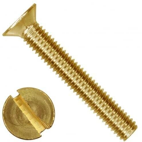 Винт DIN963 М4х30 лат. SL 5.5х1.0 (упак 20 шт)