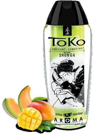 Лубрикант SHUNGA "Toko Aroma", ароматический, дыня и манго, 165мл