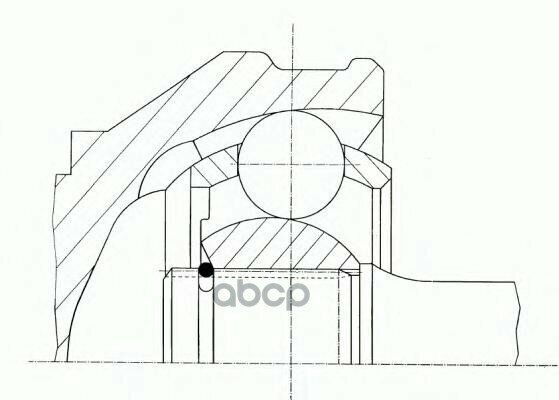 ШРУС наруж. ком/кт GKN (Loebro) арт. 302175