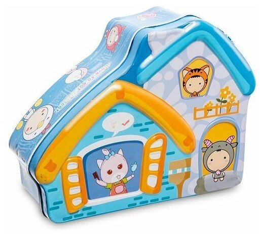 Металлическая копилка Домик для друзей BX- 52/3 113-603356