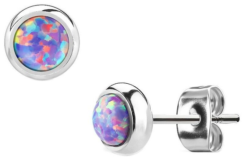 Серьги пусеты