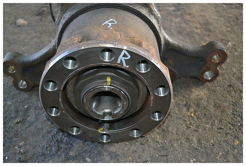 Ступица, дисковые тормоза, передний мост, правая MERCEDES-BENZ Actros ...