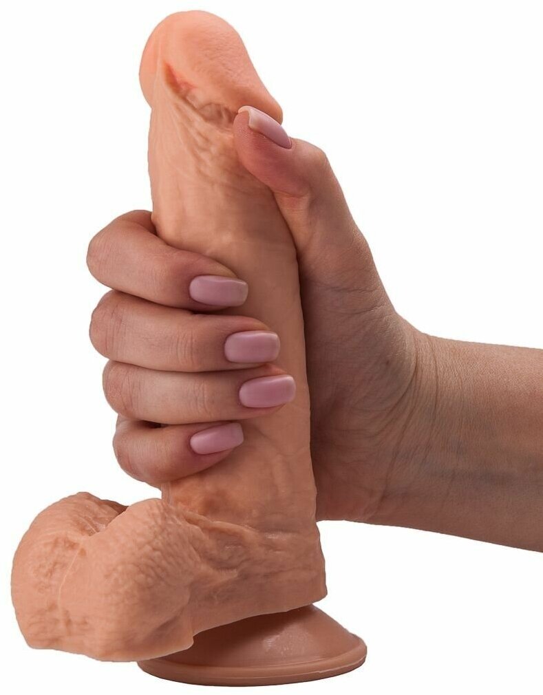 Фаллоимитатор-реалистик на присоске 20см