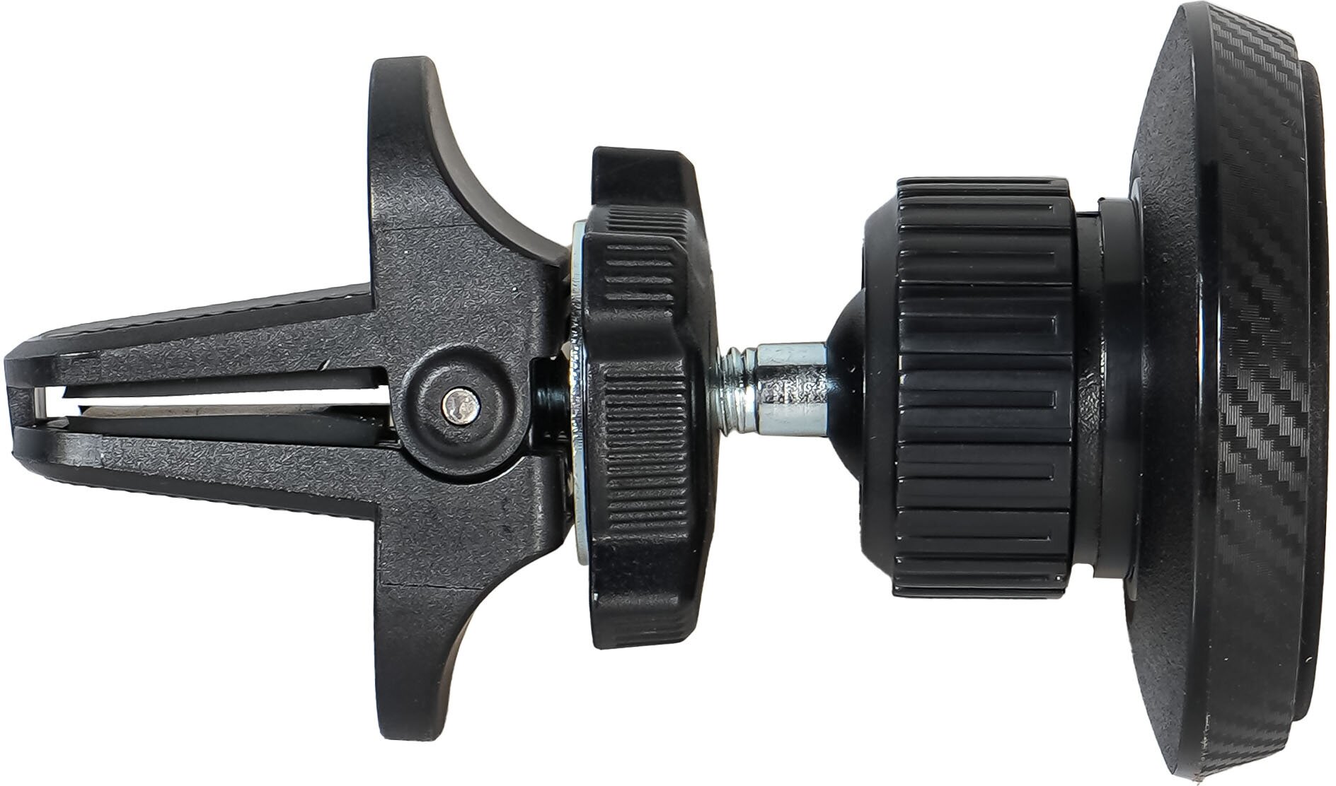 AEAG006 AIRLINE Держатель телефона на дефлектор прищепка с гайкой магнитный круглый (AIRLINE) AEAG006