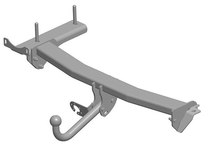 Фаркоп на LAND ROVER FREELANDER II (2007-2015) (без электрики, паспорт/сертификат в комплекте) Автос. LD 01