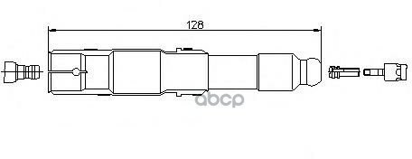 Колпачок на свечи MER 190 82-93/COUPE 80-93/G-CLASS 82-/KOMBI 80-93/S-CLASS 85-91/SL 85-93/T1 77-96/ шт. BREMI арт. 13229/1