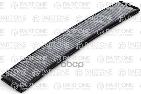 Фильтр салона with active carbon, BMW 3 E46 98>, 3 Touring 99>, X3 E83 04>, 660x95x20 PART-ONE арт. 1CF095