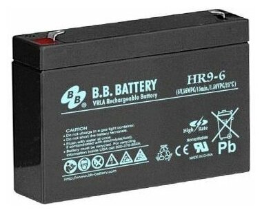 Батарея для ИБП BB HR 9-6 6В 9Ач