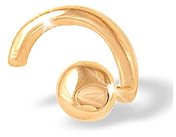 Пирсинг, золото, 585 проба