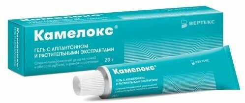 Камелокс гель с аллантоином и растительными экстрактами туба 20г