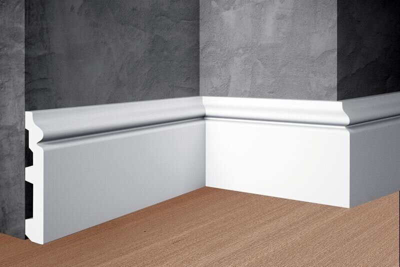 Плинтус напольный Stenopol C704, 1шт (длина 2м)