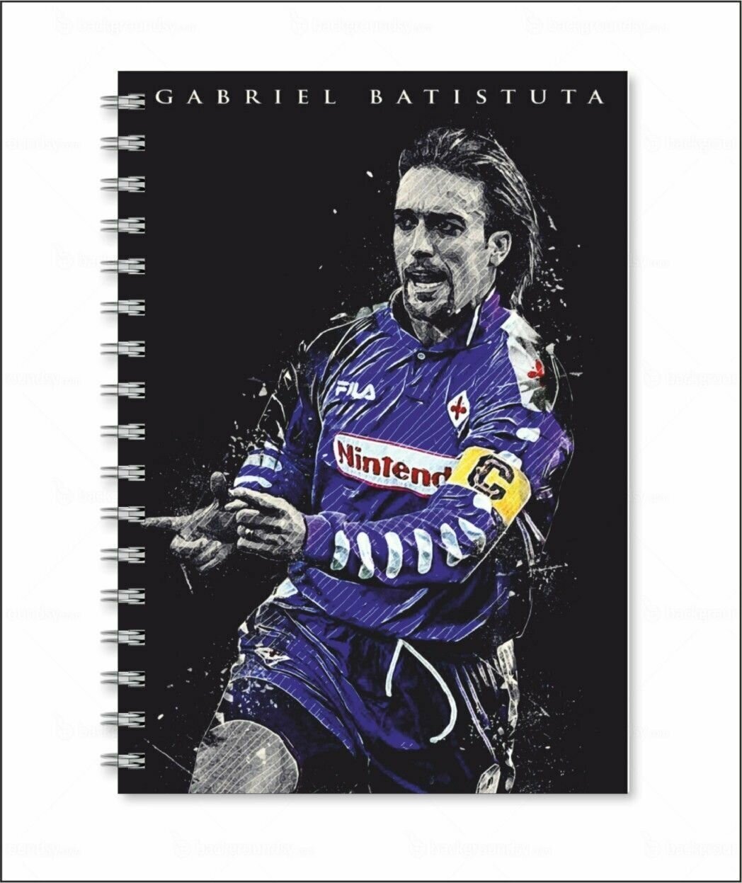 Тетрадь футбольный клуб Фиорентина - Fiorentina № 7