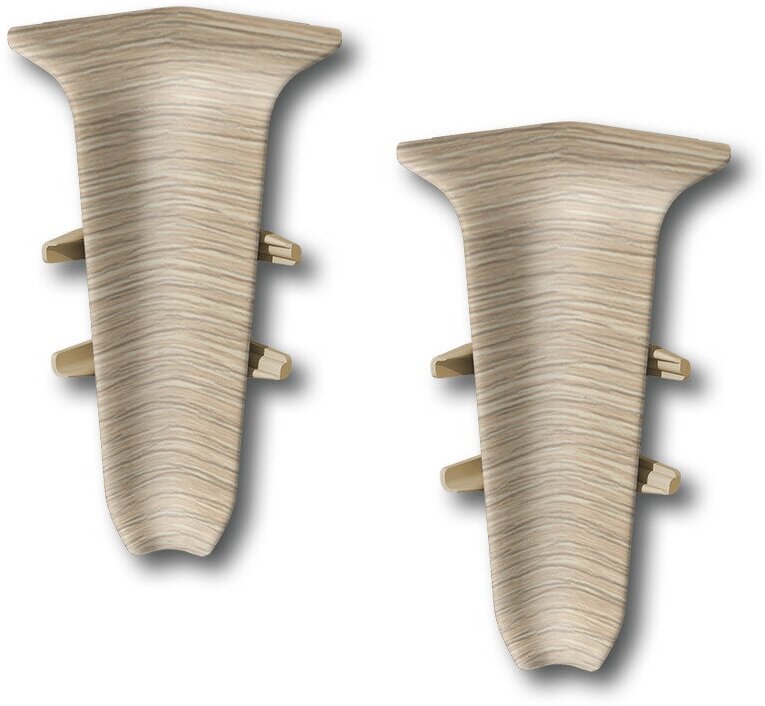 Угол внутренний для плинтуса DECONIKA 55мм - 213 Дуб северный, 2шт