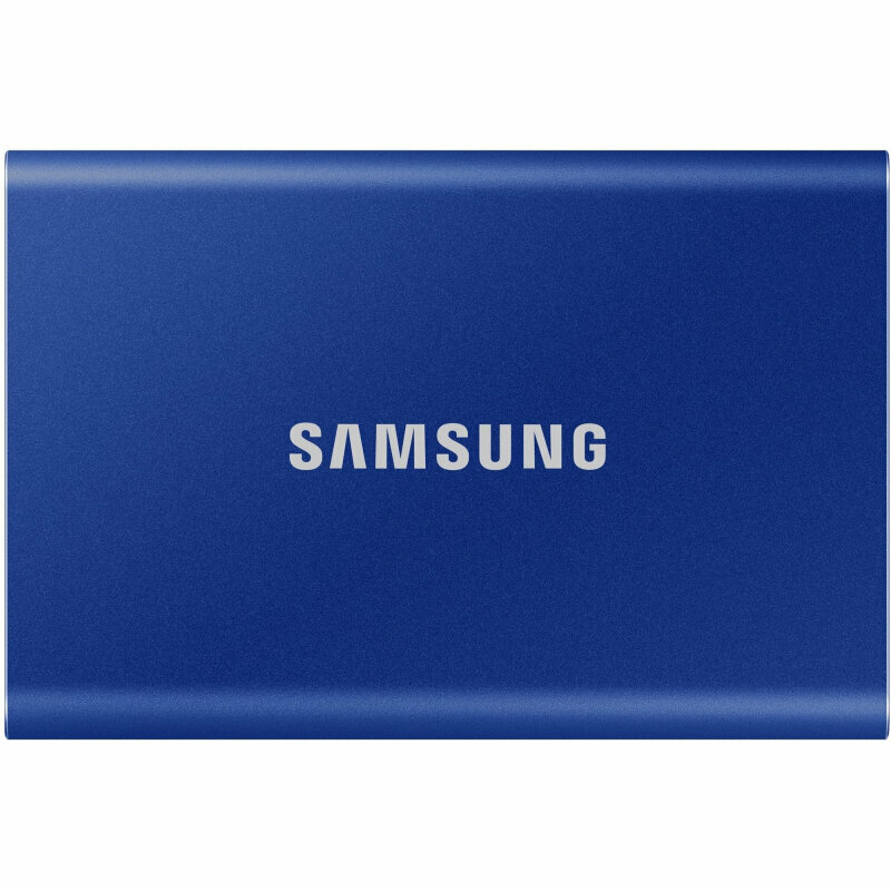 Портативный SSD Samsung T7, 2Tb, Indigo Blue (MU-PC2T0H/WW), 1971384