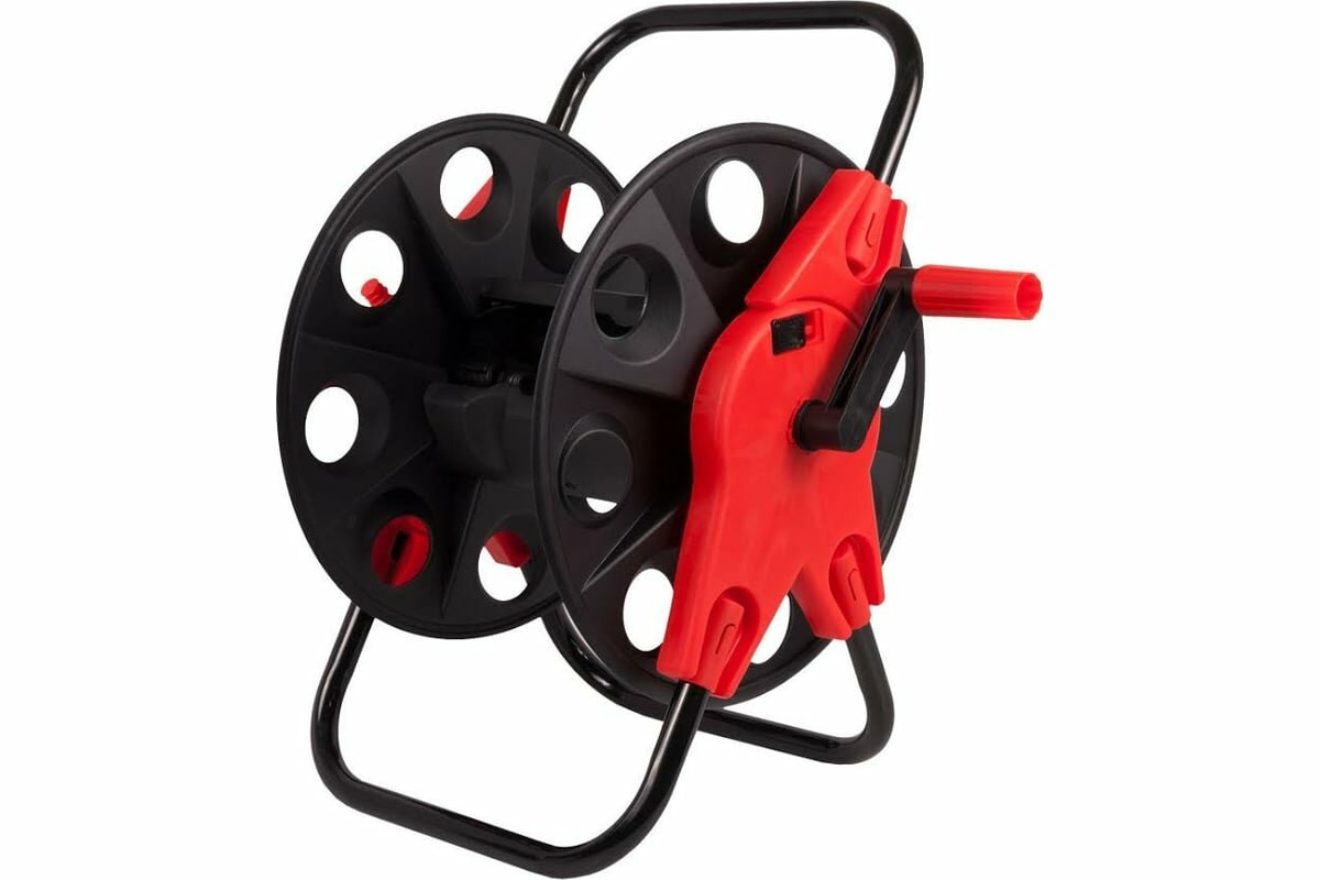 Quattro Elementi 772-197 Катушка для садового шланга большая без колес прочная конструкция
