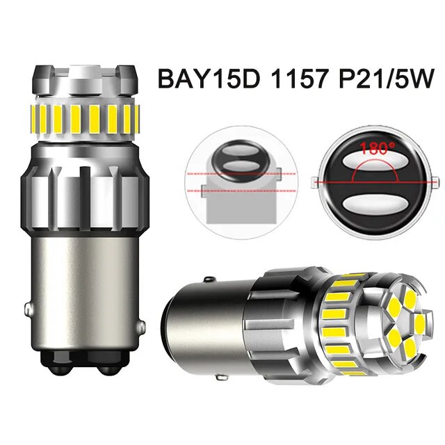 BAY15D 1157 P21/5W LED Автомобильная лампа