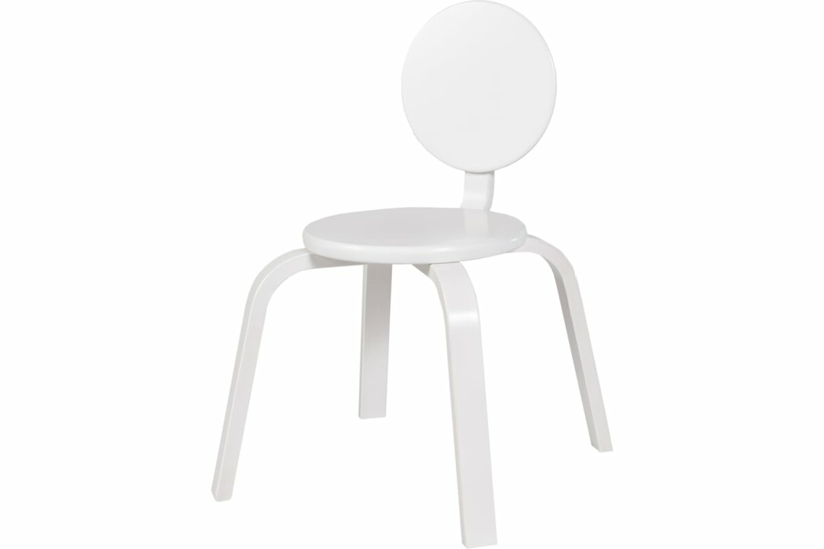 Детский стул Белый от ООО ТДК Ромашка - безопасная мебель для детей 10000092764