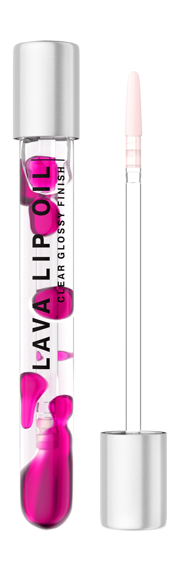 INFLUENCE BEAUTY Двухфазное масло для губ Biphase lip oil Lava Lip Oil, 5 мл, 06 прозрачный