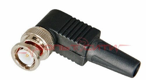 Разъём штекер BNC под винт с колпачком Угловой ZN PROCONNECT 05-3072-4
