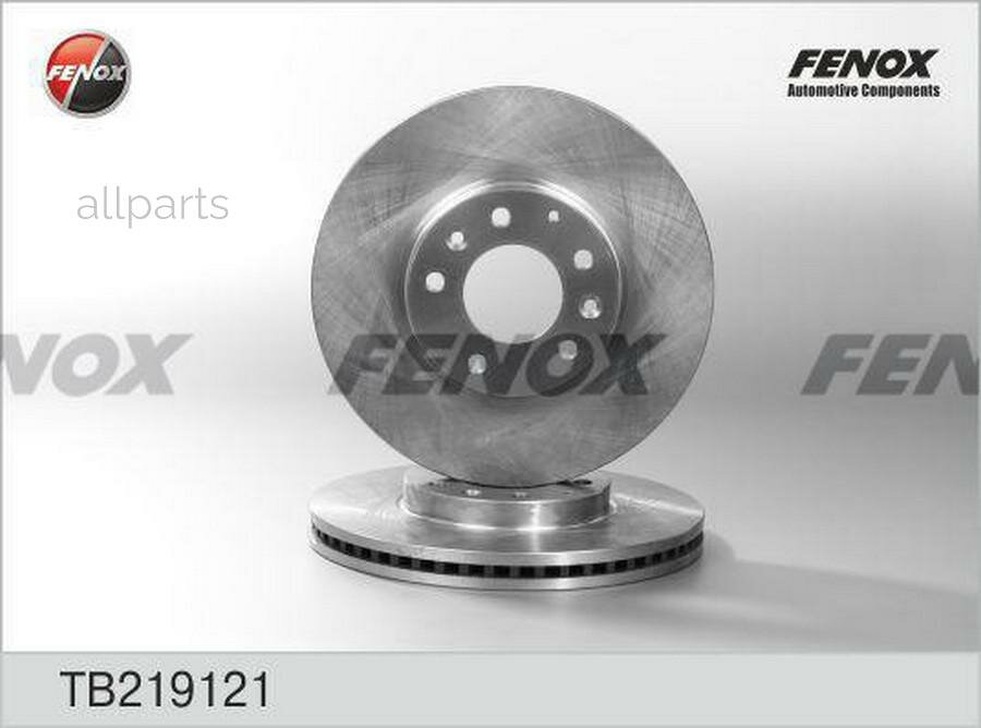 FENOX TB219121 Диск тормозной MAZDA CX-7 06-/CX-9 07- передний
