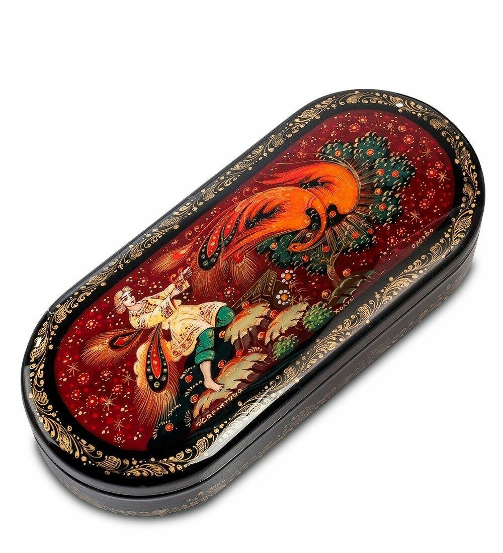 Шкатулка Волшебное перо (ручная работа)