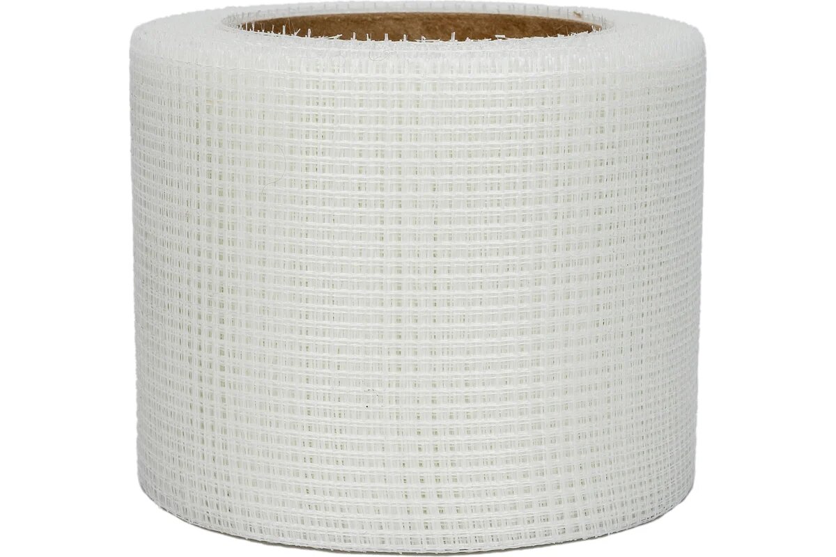 GAVIAL Строительная армирующая ГОСТ самоклеящаяся сетка (Серпянка для швов гипсокартона) 100мм45м 2011